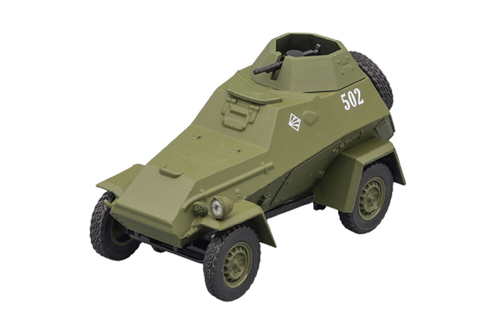 Модель коллекционная DEAGOSTINI Tank / БА-64 (автолегенды ссср #75) защитный зеленый