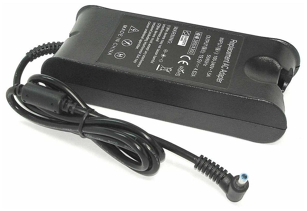 Блок питания для ноутбуков Dell 19.5V 4.62A 90W 4.5x3.0 с иглой