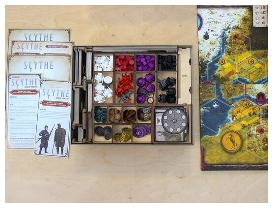 Органайзер для игры "Серп" (Scythe)