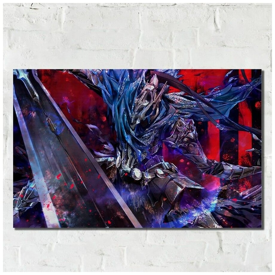 Картина интерьерная на дереве игра Dark Souls Remastered (Дарк Соул) - 11493