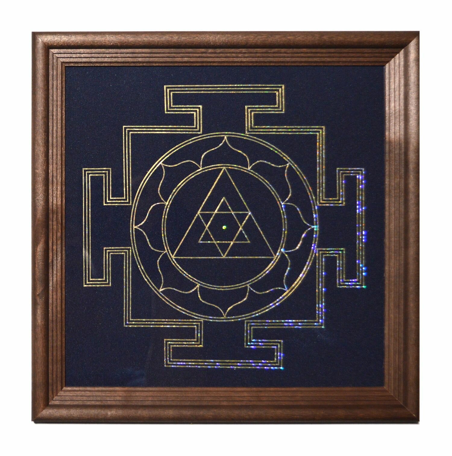 Панно "Ганеша-янтра" (21 х 21 см)