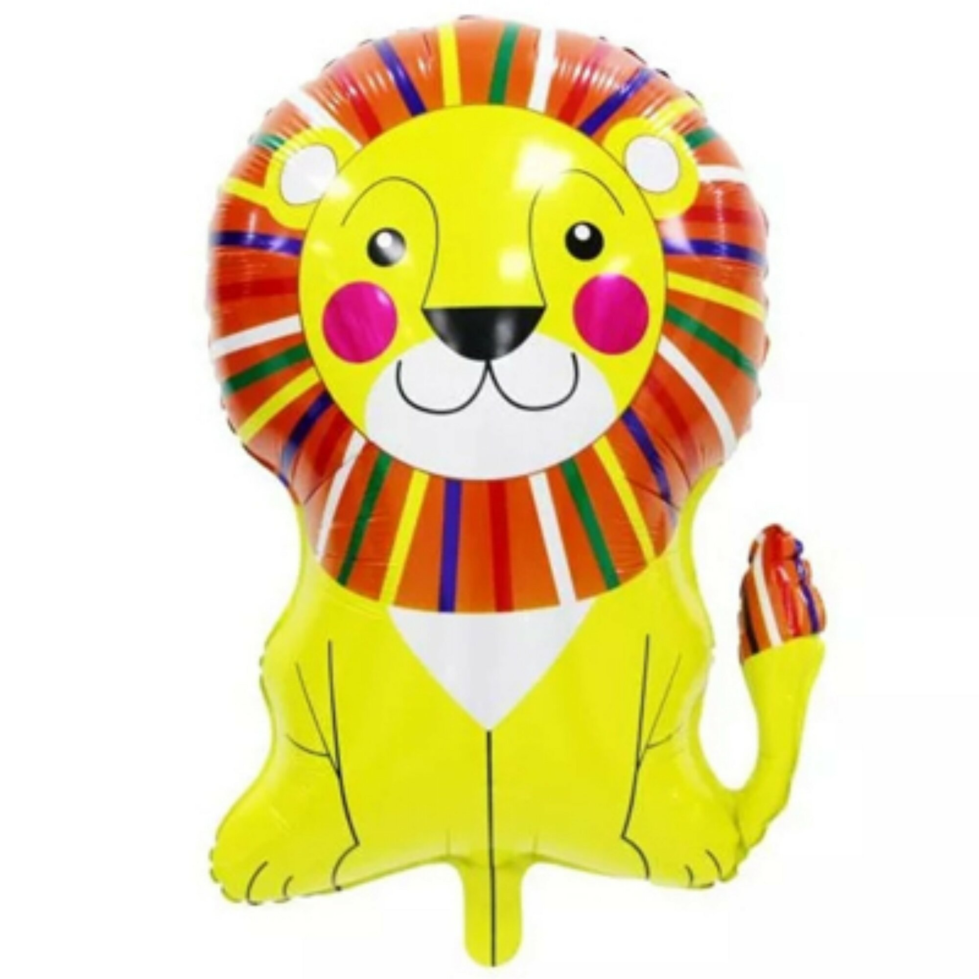 Шар ненадутый К фигура Лев цирковой