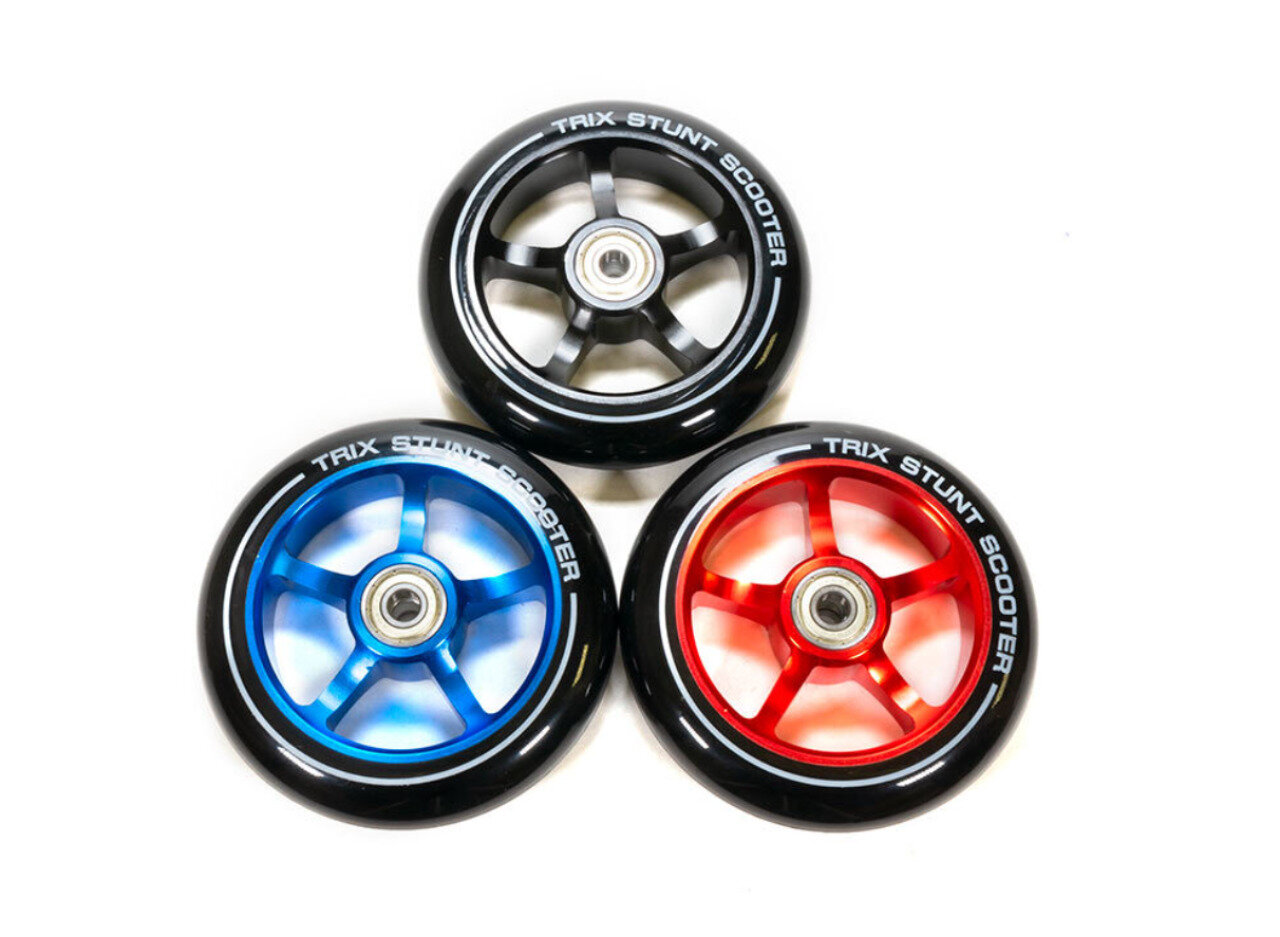 Колесо для трюкового самоката Trix, 120х24 мм, ABEC 9 Черный