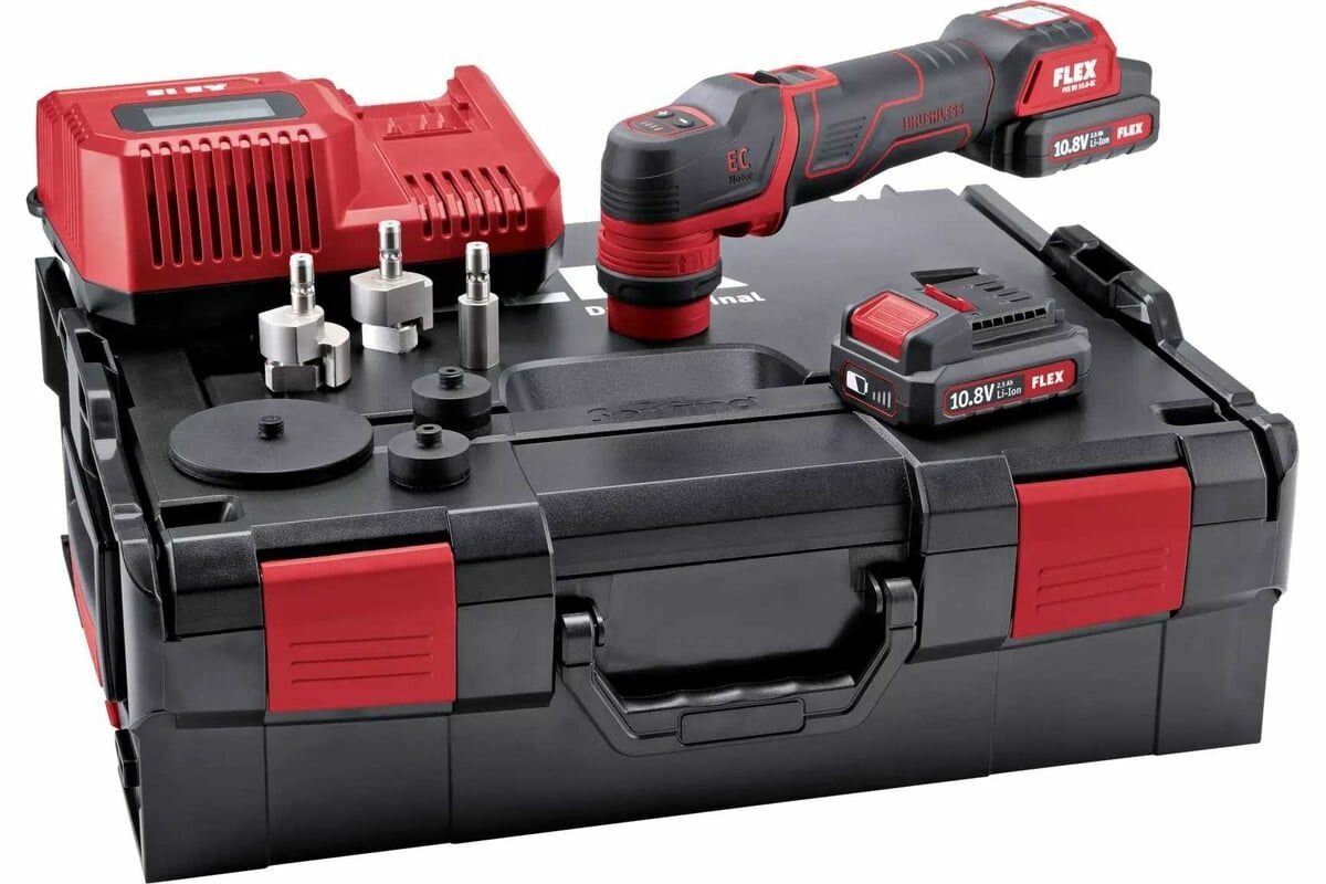 PXE 80 10.8-EC/2.5 Set Полировальная машина для небольших поверхностей на аккумуляторе 418102