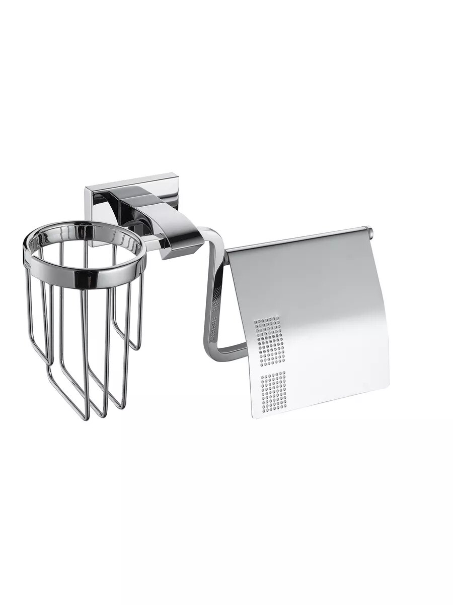 Держатель Gappo G0703-10 для туалетной бумаги и освежителя воздуха, хром