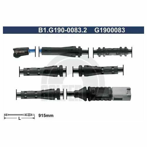 Датчик износа тормозных колодок Galfer B1G19000832 для BMW 5 серия F10, 6 серия F06, F12, F13