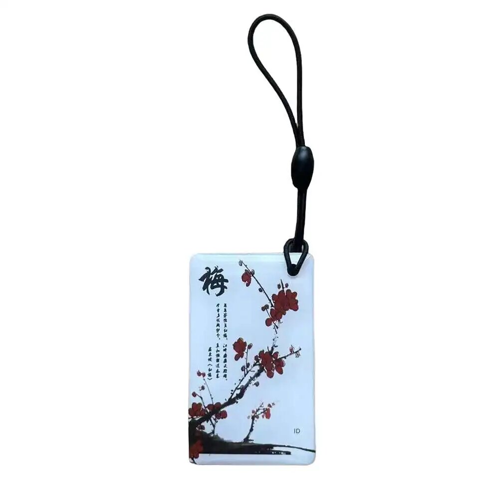 RFID брелок EM4305 для контроля доступа рыжий