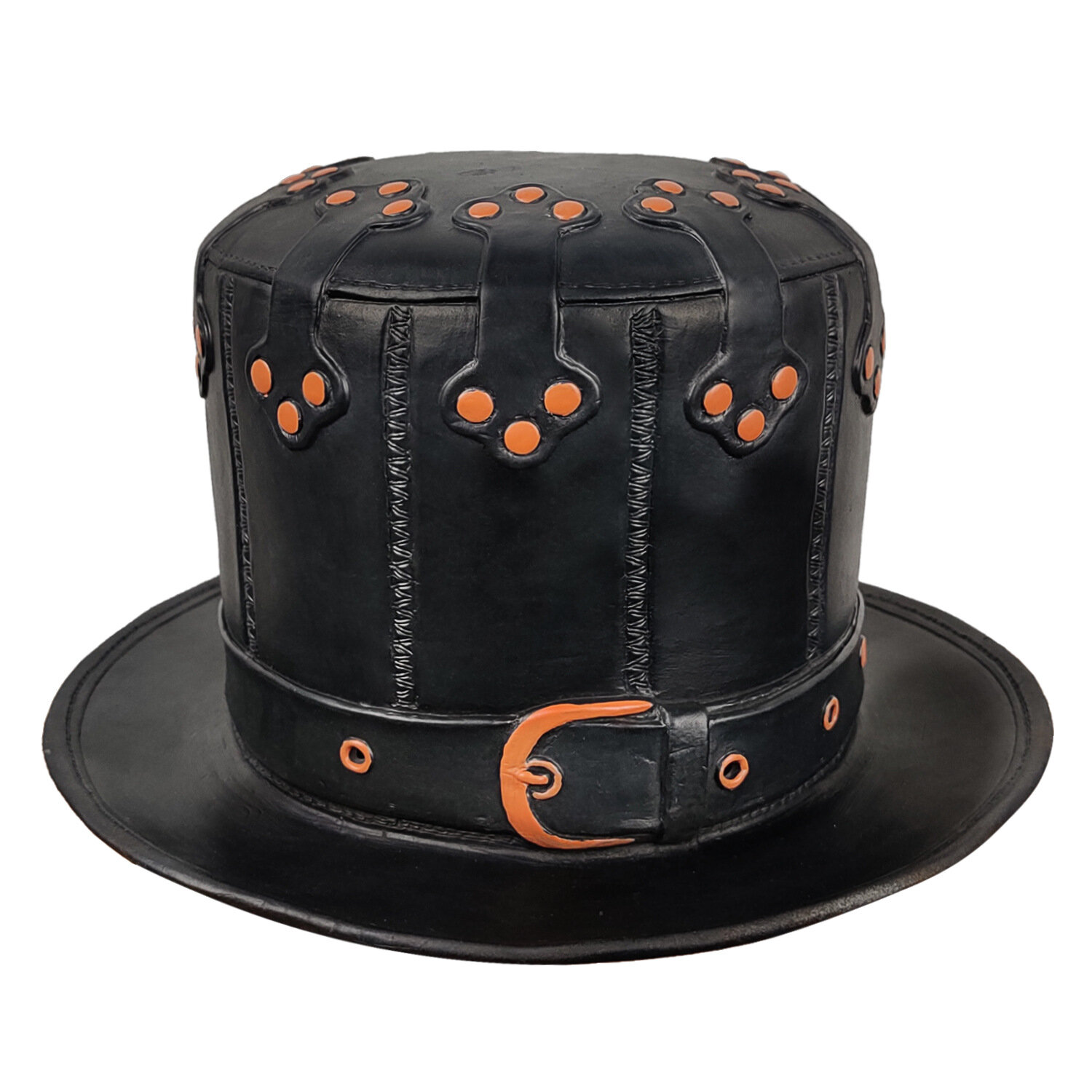 Маска чумного доктора, черная медная шляпка, для Хэллоуина