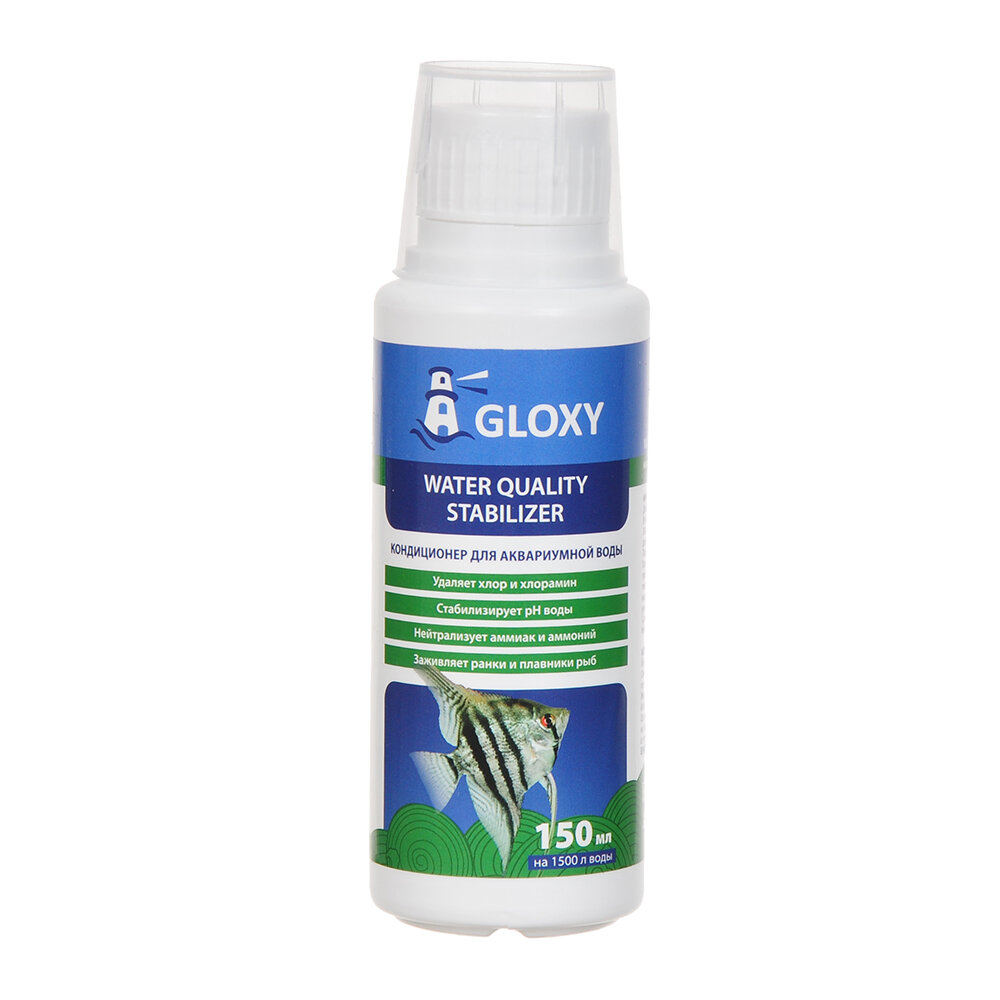 Кондиционер для подготовки воды Gloxy Water Quality Stabilizer, 150 мл