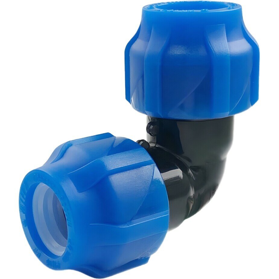 Угол ПНД компрессионный 32х32 мм