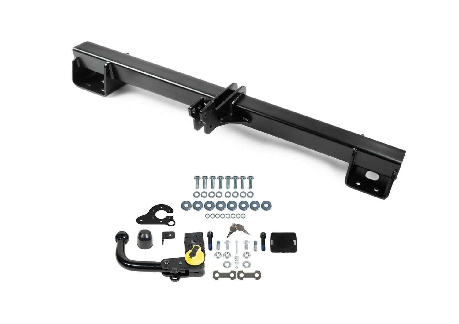 Фаркоп с электр. Smart, Volkswagen Touareg 2010-2018, Audi Q7 2006-2015, шар VM, 3500/100 кг, F.5813.003, Berg (паспорт, сертификат)