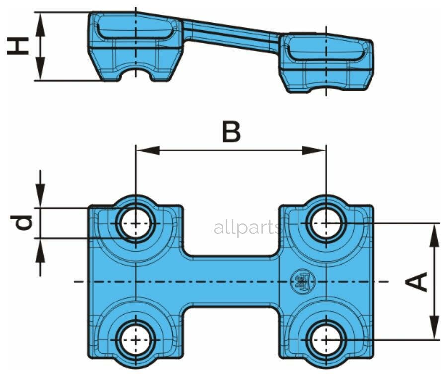 BPW 0314525170 площадка рессоры! \ BPW