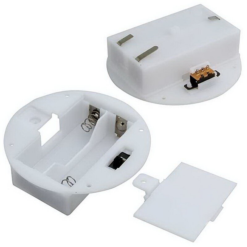 Батарейный отсек AA*2 switch D67*18 мм, закрытый