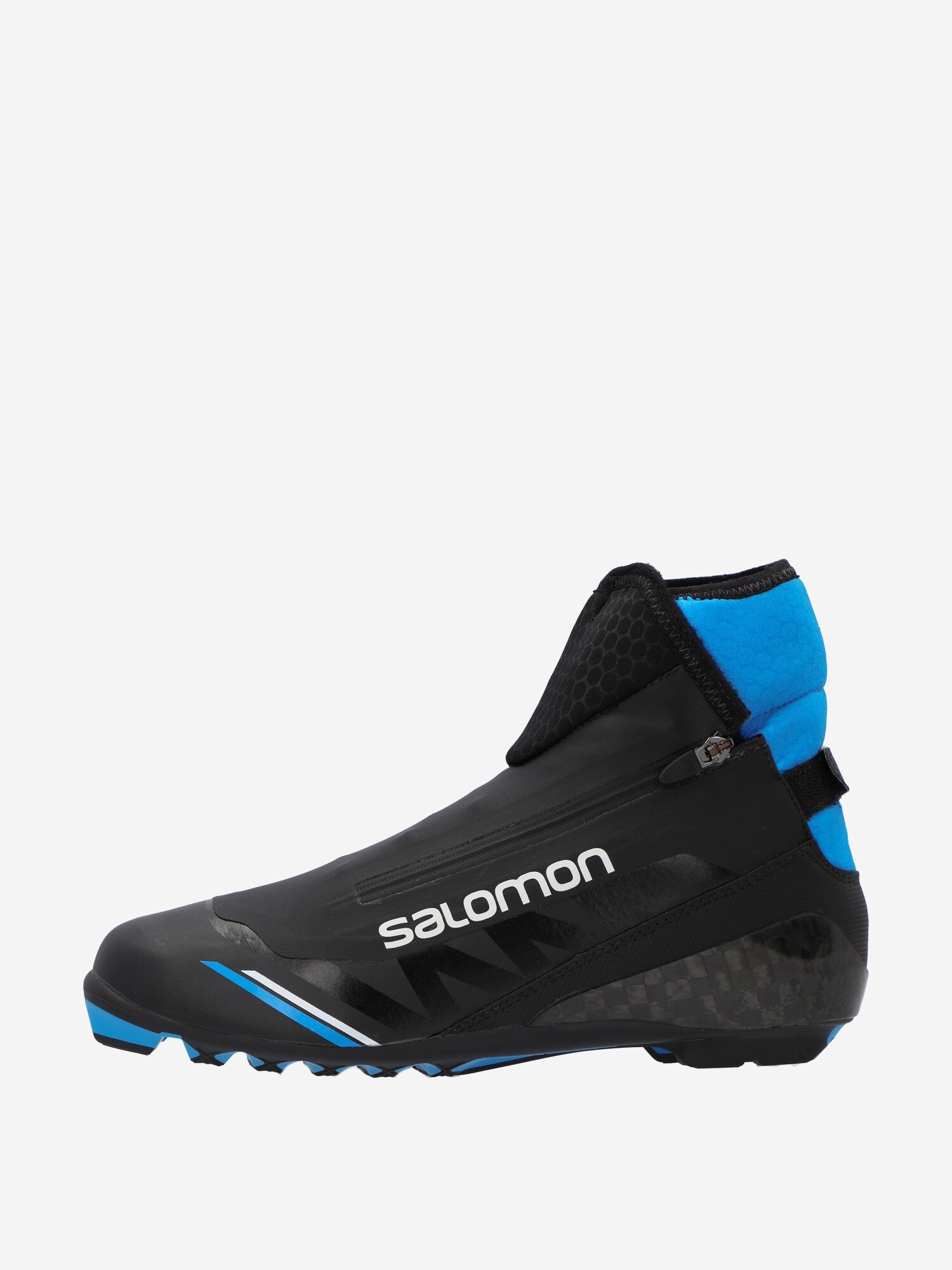 Ботинки лыжные SALOMON RC10 Carbon Nocturne Prolink, Black/Blue, размер 6.5 UK
