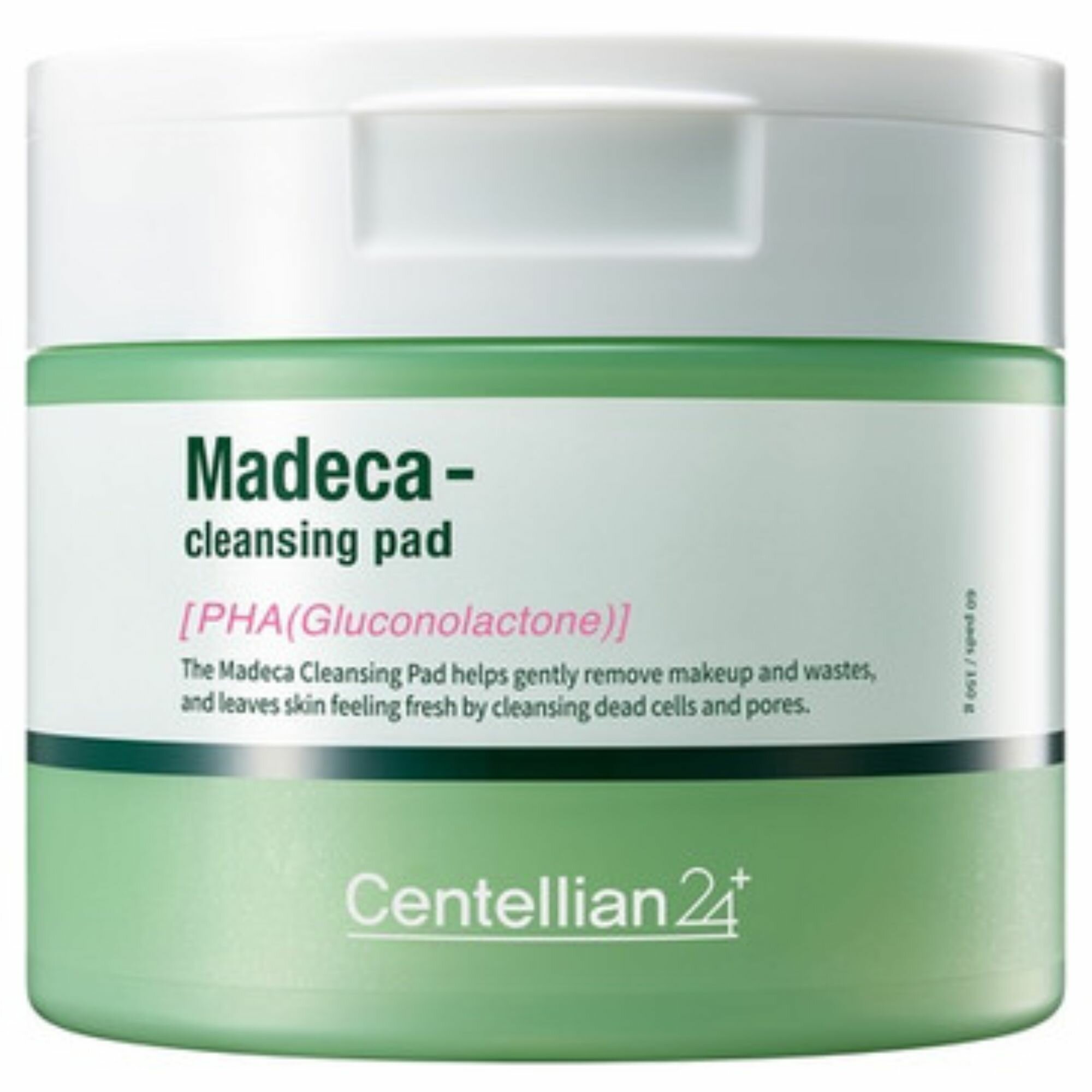 Centellian24 Пэды для лица отшелушивающие с PHA-кислотой Madeca PHA cleansing pad 60шт.