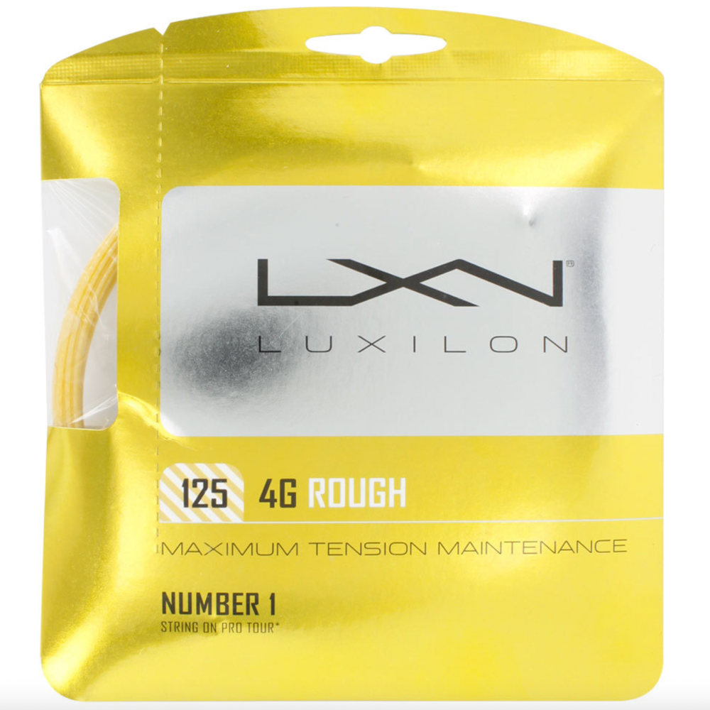 Струны теннисные Luxilon 4G ROUGH 125 (12м) артикул WRZ997114