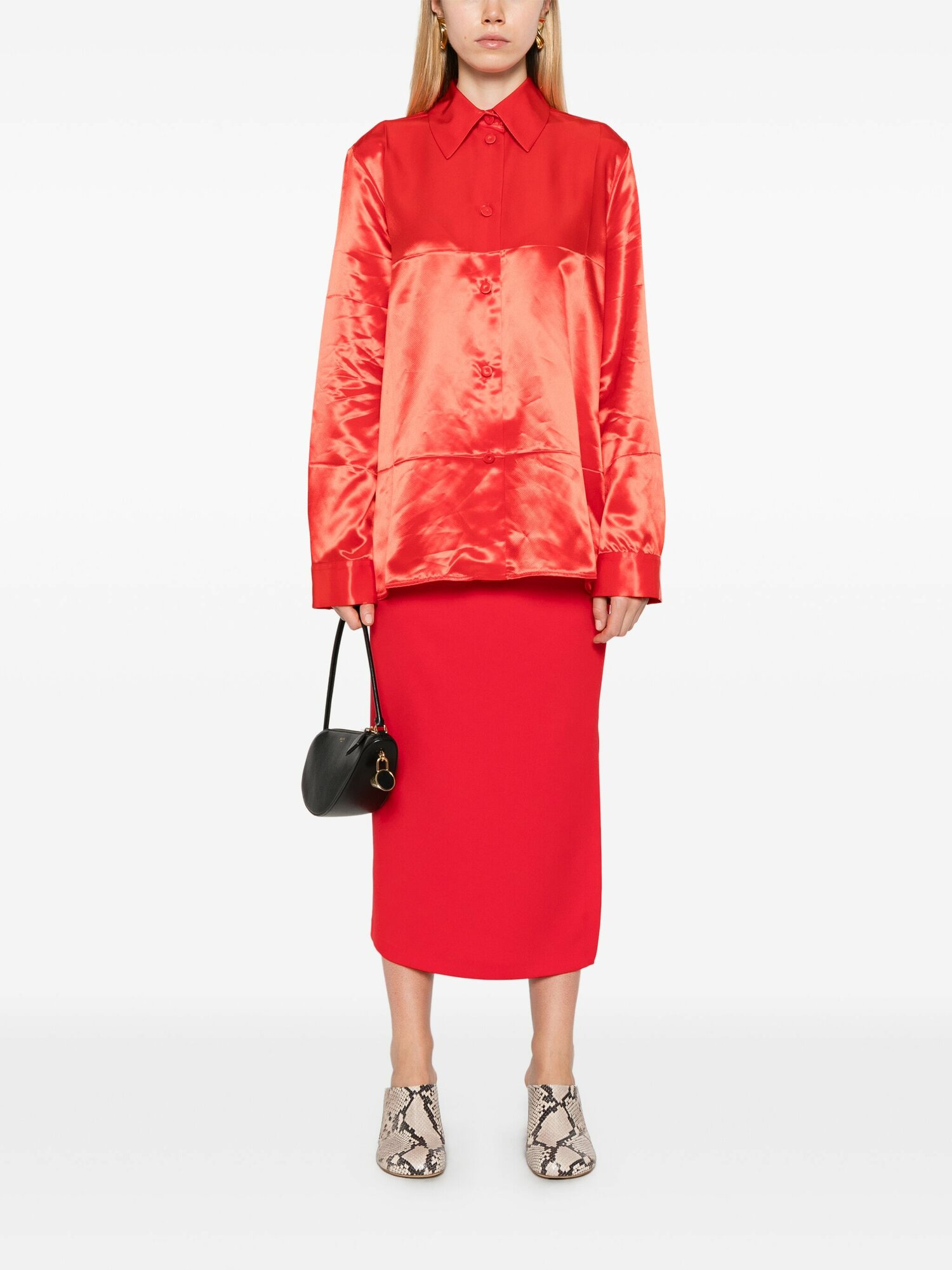 Рубашка Jil Sander, размер 34 — фото 1