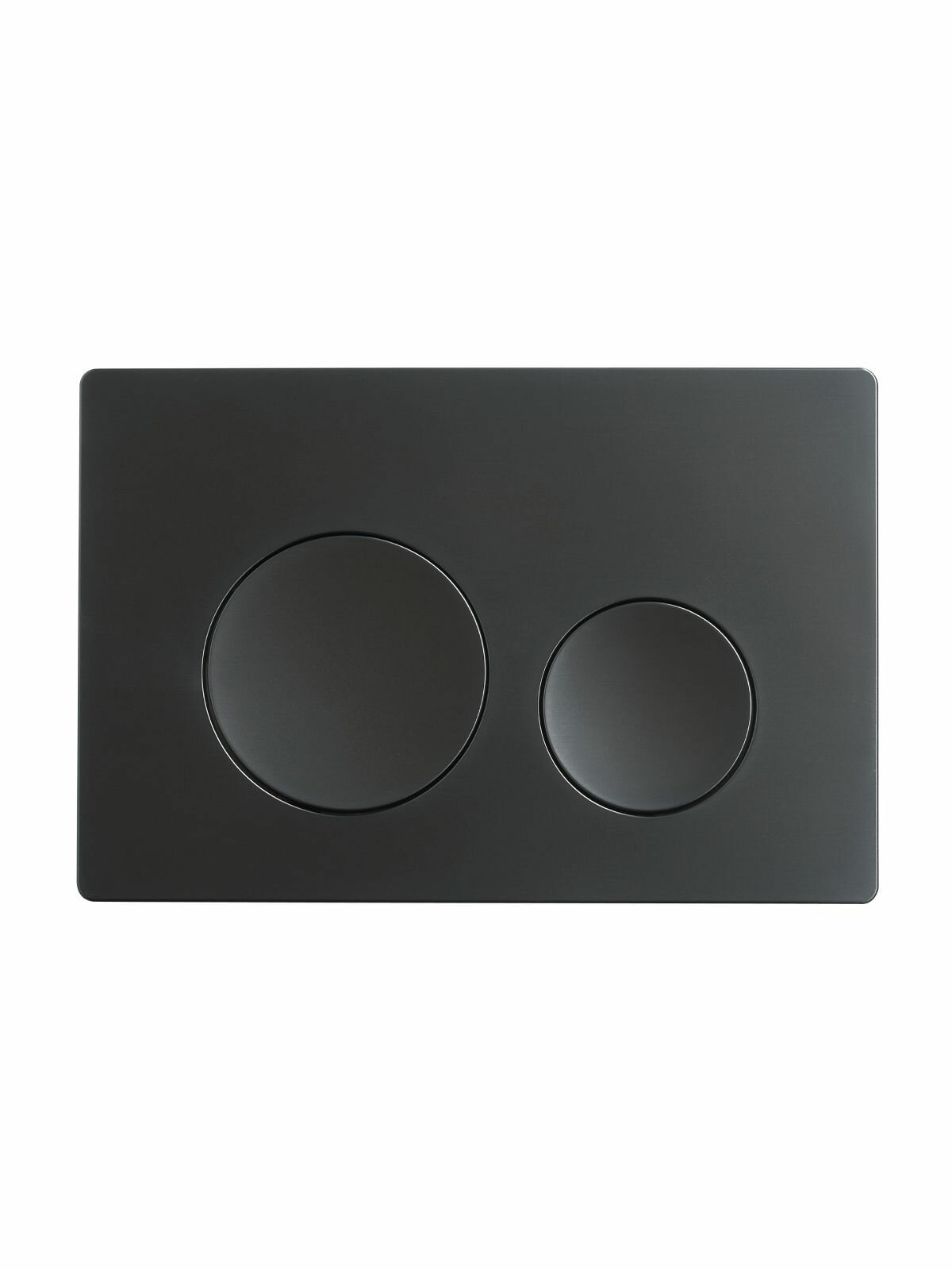 Кнопка смыва Agger APB0144, для подвесного унитаза, черная, матовая