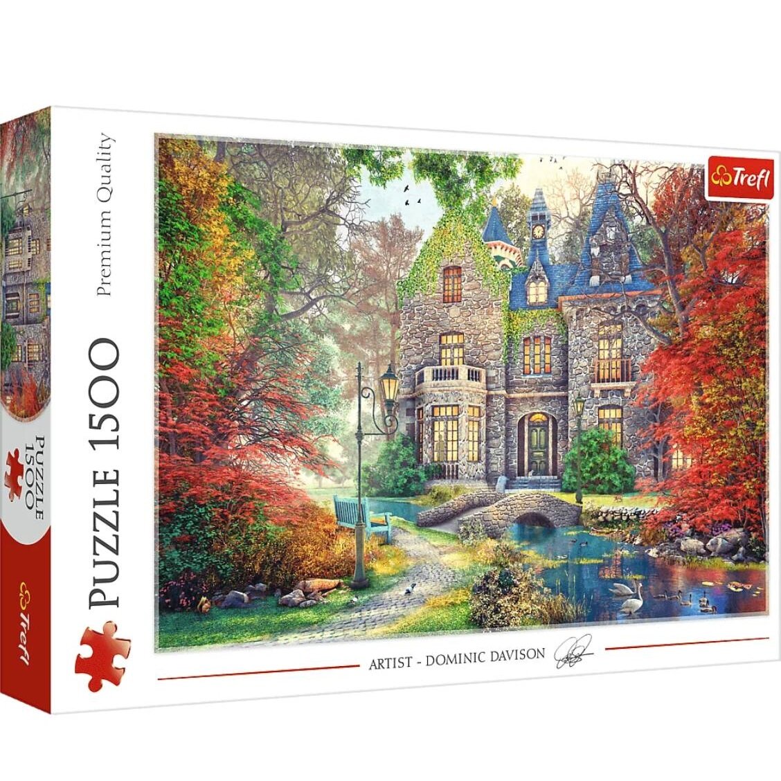 Trefl Пазл Осенний особняк 1500 элементов 26213 с 12 лет