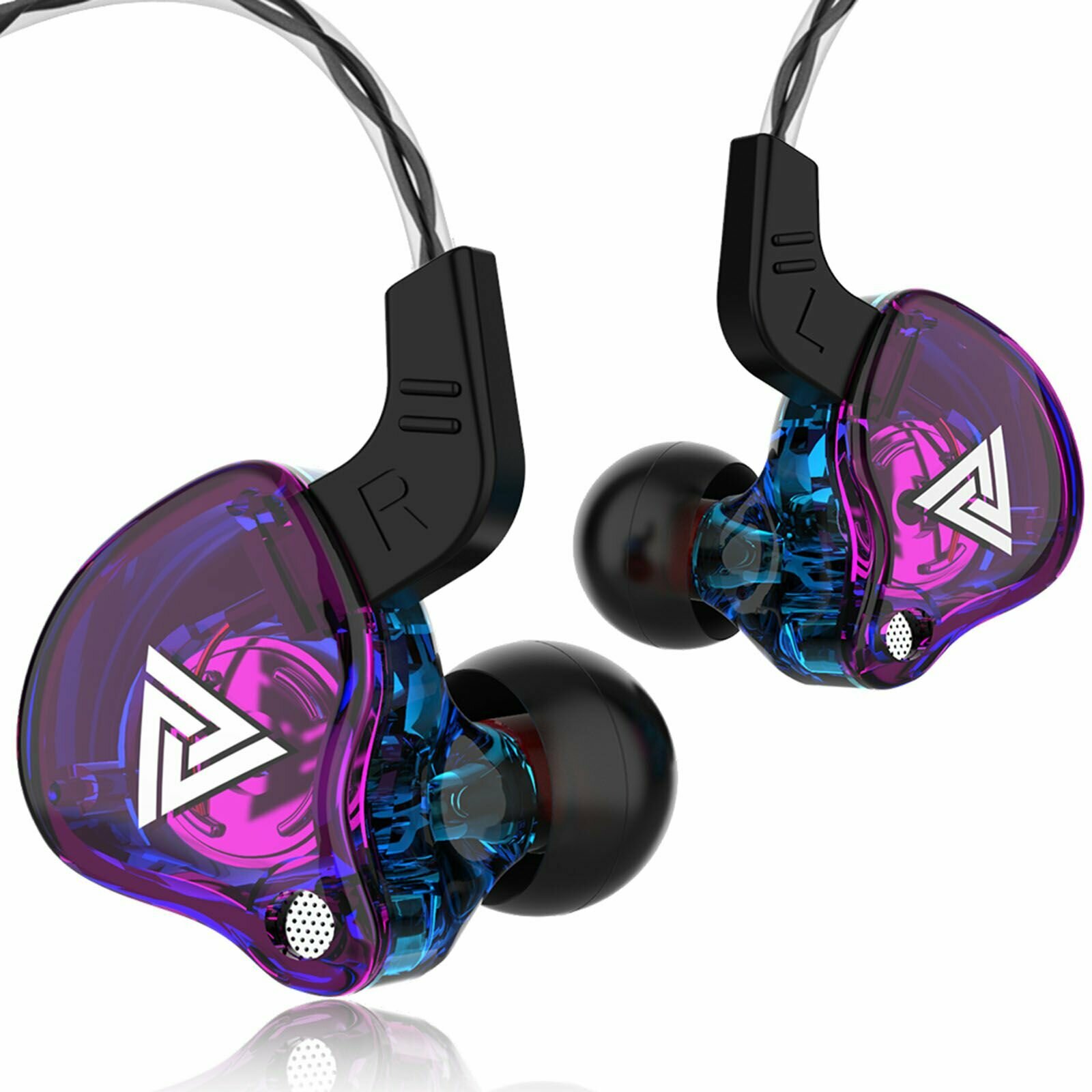 QKZ AK6 Универсальные 3,5 мм Hi-Fi спортивные наушники-вкладыши для наушников