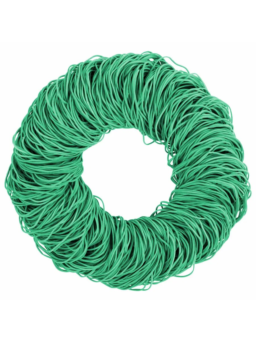 Резинки банковские универсальные 60 мм. 1000 г. зеленые