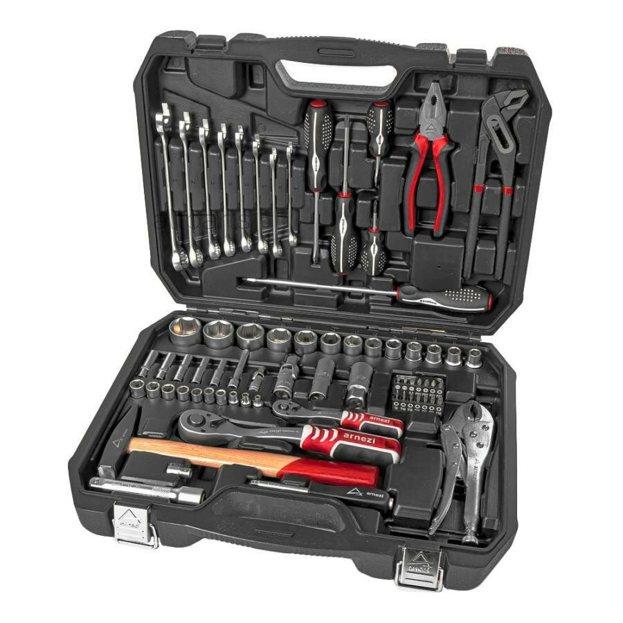 ARNEZI R0900072 Набор инструментов 72 пр. 1/4"DR, 1/2"DR ARNEZI R0900072