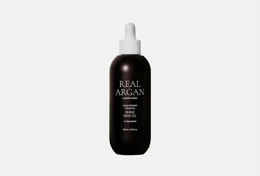 RATED GREEN REAL ARGAN Cold Pressed Argan Oil Shine Hair Oil Масло для сияния волос 100мл
