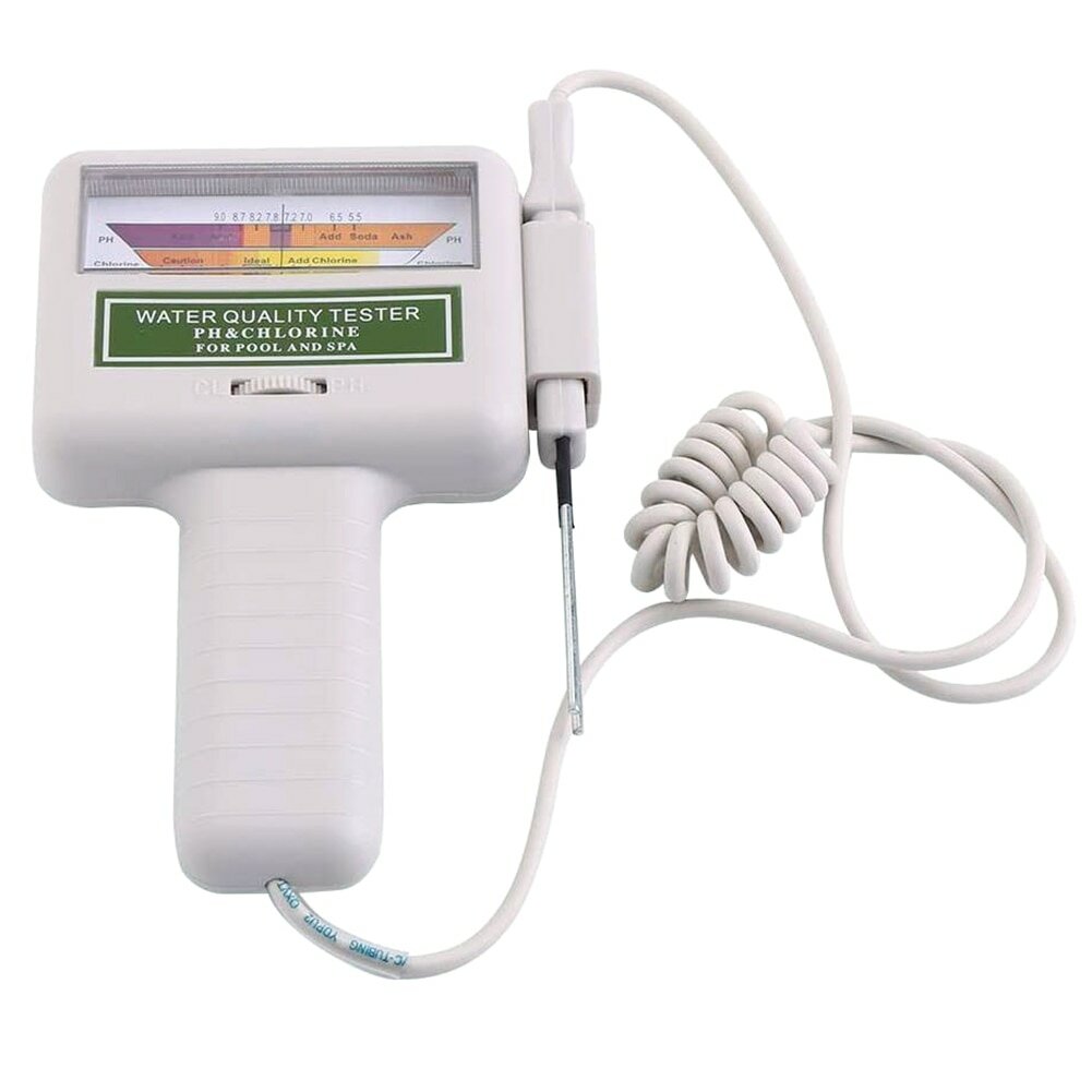 PC101 PH-метр портативный измеритель качества воды PH CL2 тестер хлора измеритель уровня PH-тестер для бассейна спа аквариума популярный