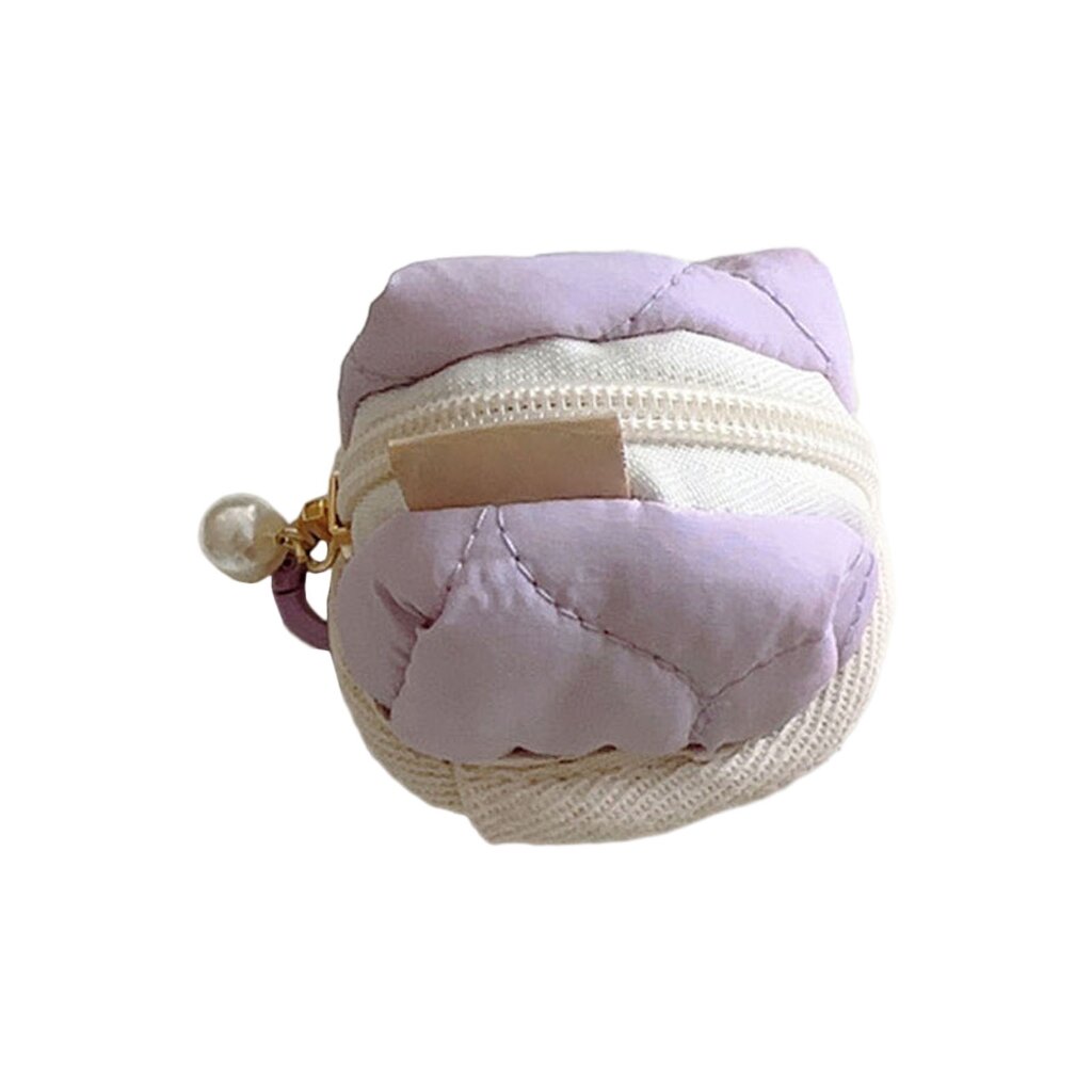 Чехол для наушников l Наушники путешествий Портативная сумка хранения Стеганая гарнитуры