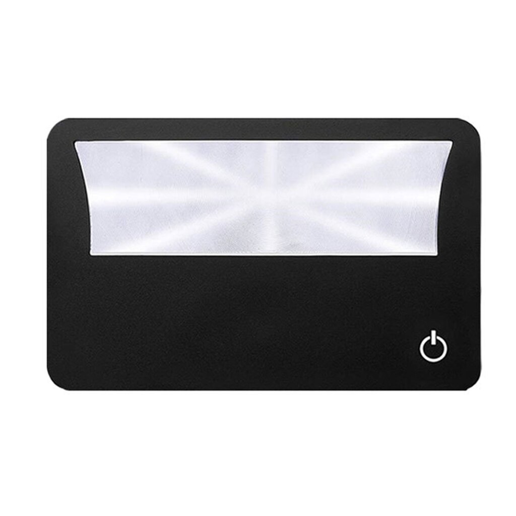 Ручная лупа с увеличительным стеклом и светодиодной подсветкой для наблюдения за монетами