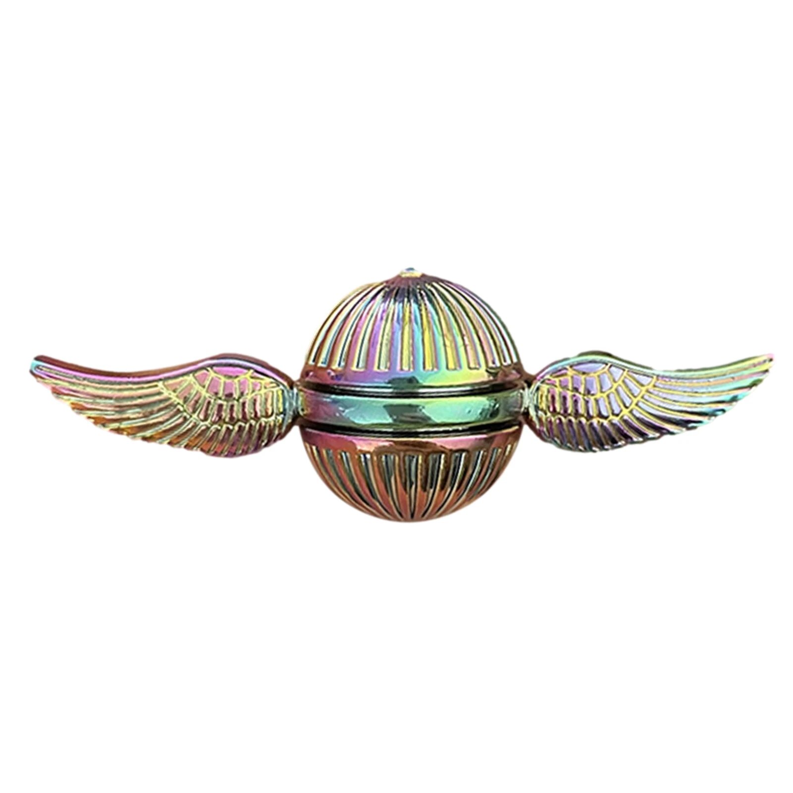 Золотой снитч металлический спиннер colorful