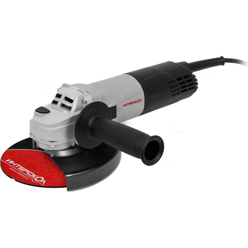 Угловая шлифмашина Интерскол УШМ-125/1000 343.0.0.60, металл