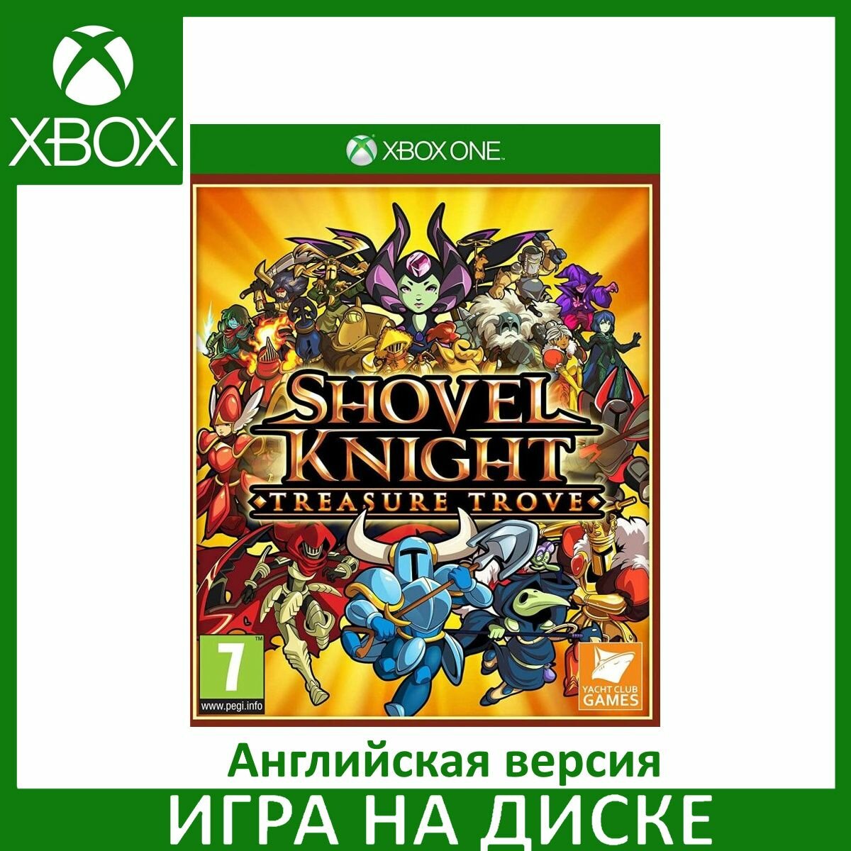 Игра Shovel Knight Treasure Trove Xbox One Диск на Xbox One Английская версия