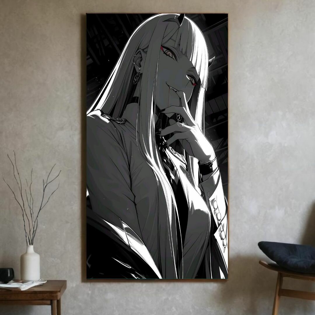 Картина на металле (аниме) Zero Two