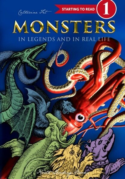 Monsters in Legends and in Real Life – Level 1 reading for kids – 1st grade [Цифровая книга]