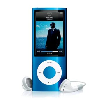 Apple MP3-плеер iPodnano4 MP3 8ГБ 8 ГБ, синий