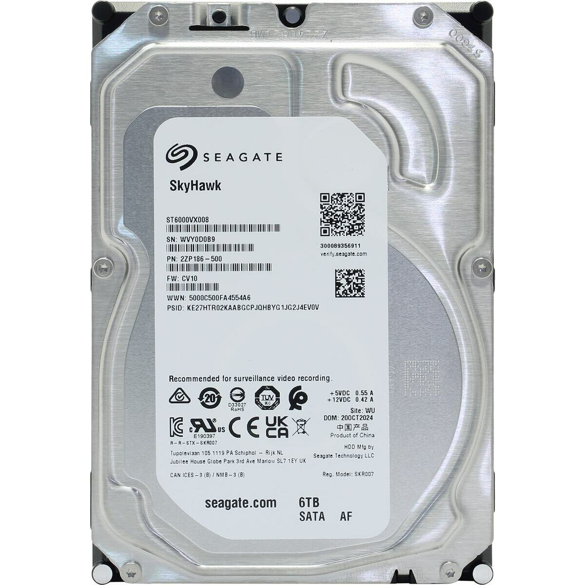 Seagate SkyHawk Surveillance ST6000VX008