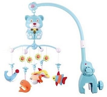 Музыкальный мобиль няша аккум./пласт, свет Konig Kids