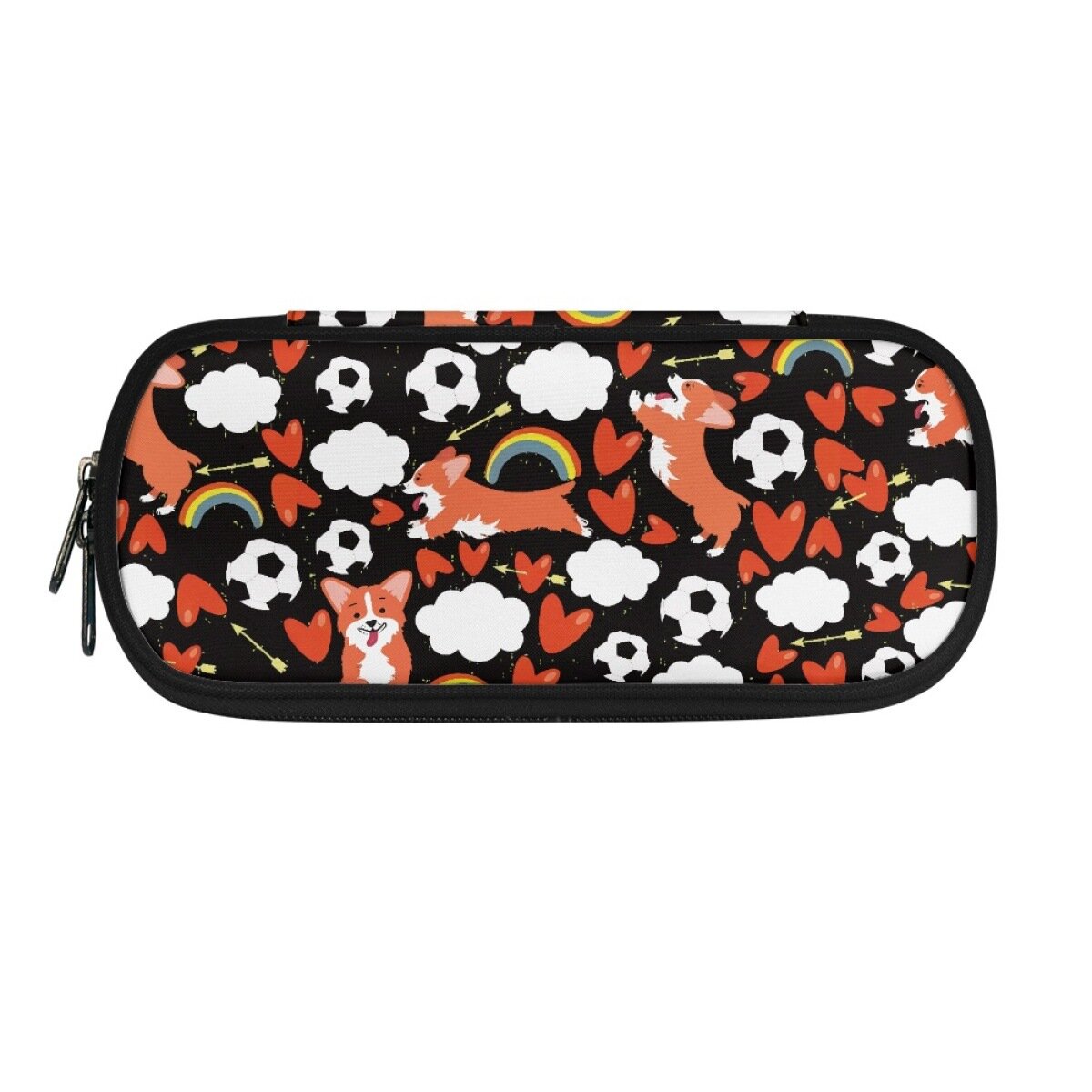 Сумка-пенал "Леопардовый принт", для канцелярских принадлежностей, для начальной школы