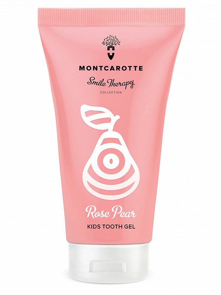 MONTCAROTTE Детский зубной гель Rose Pear Kids Tooth Gel