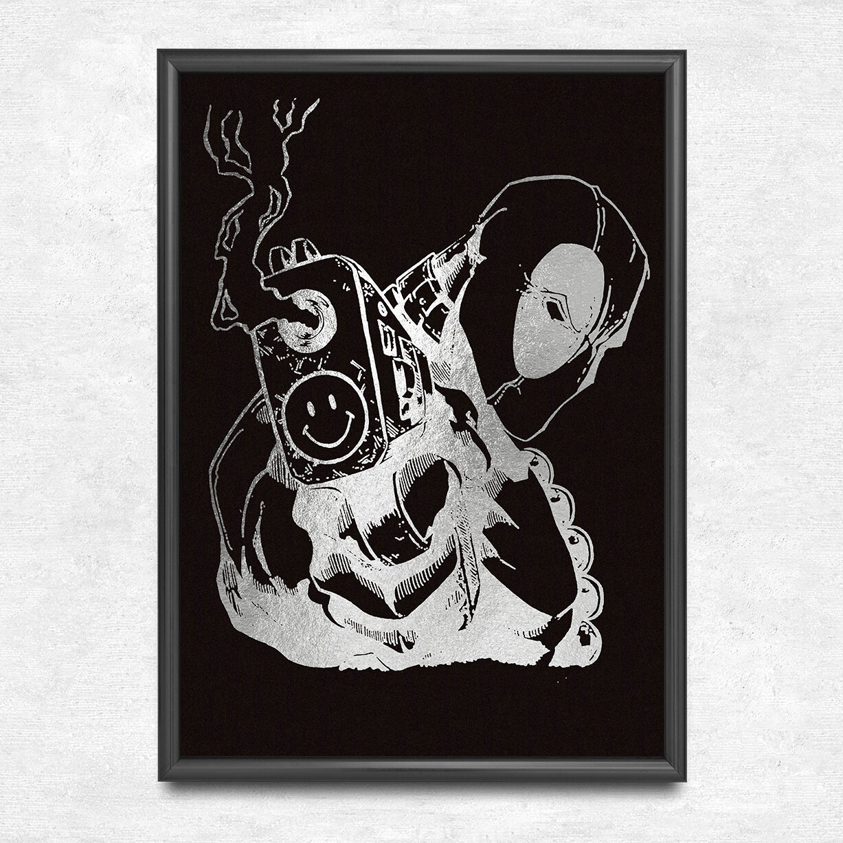 Постер Дедпул / плакат для интерьера Deadpool. Марвел, Marvel, комиксы, фильмы, Дэдпул