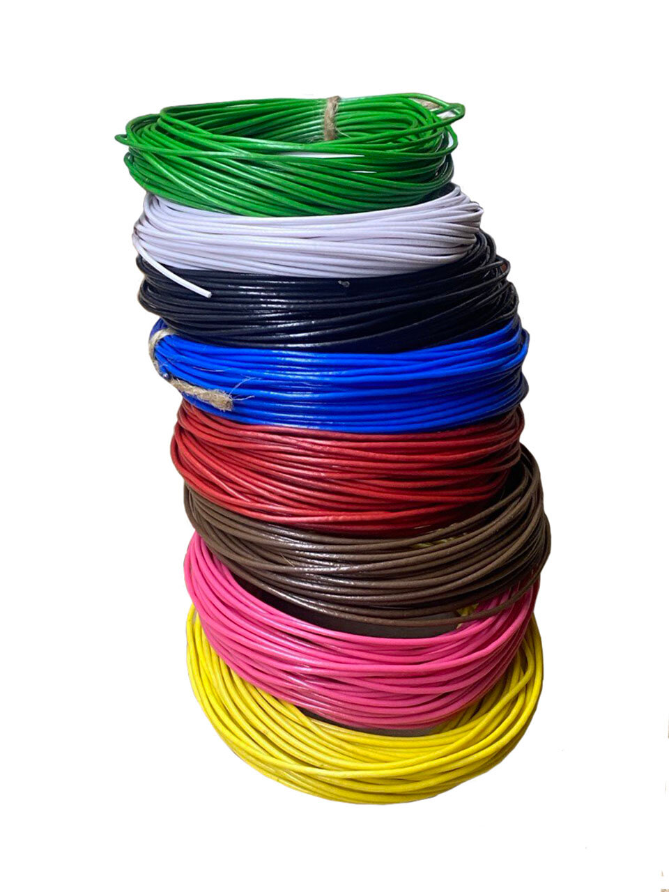 Набор проводов монтажных мгшв, сечение 0,12 мм2, 5 цветов по 4 метра