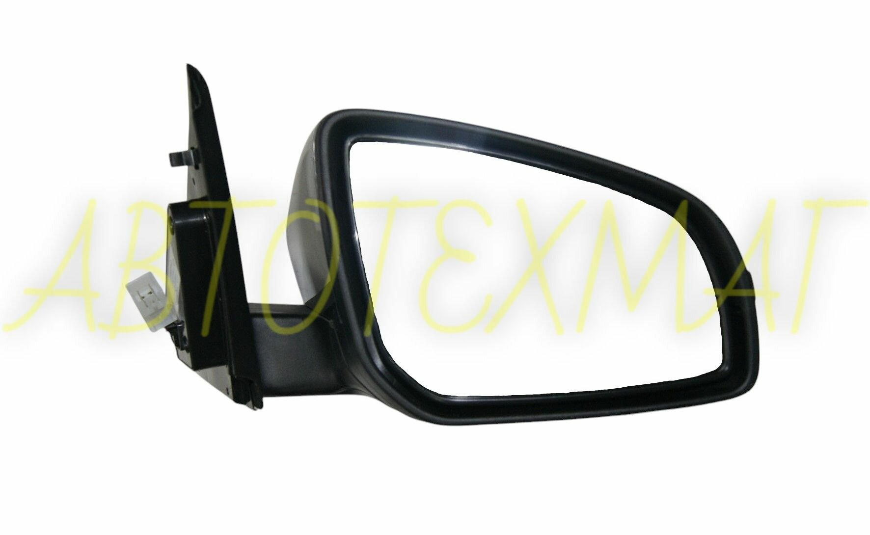 Зеркало боковое ВАЗ 2181 лада веста (LADA VESTA) нового образца, с электроприводом и повторителем поворота правое с облицовкой под покраску.