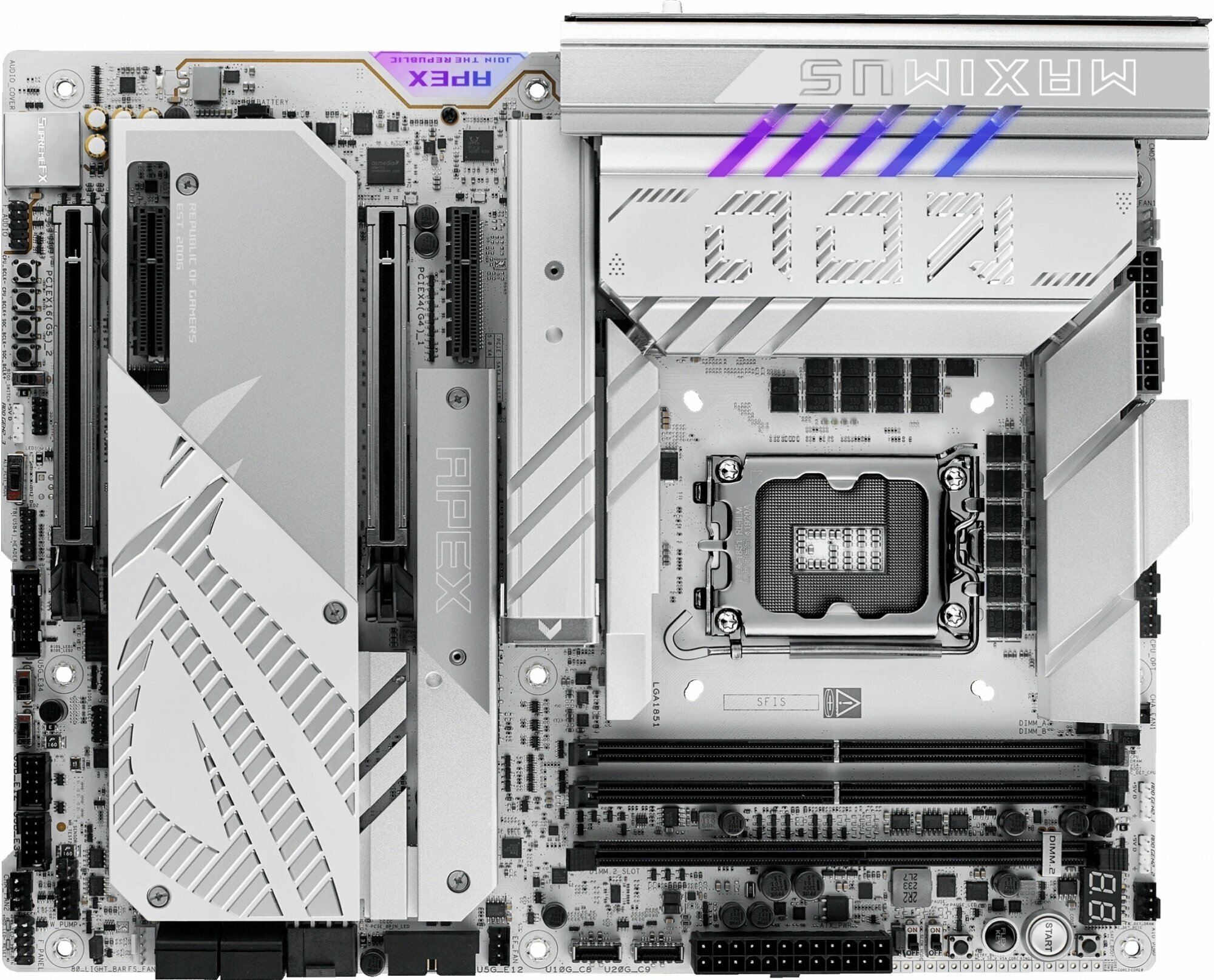 Материнская плата Asus ROG MAXIMUS Z890 APEX, Soc-1851, Intel Z890, ATX