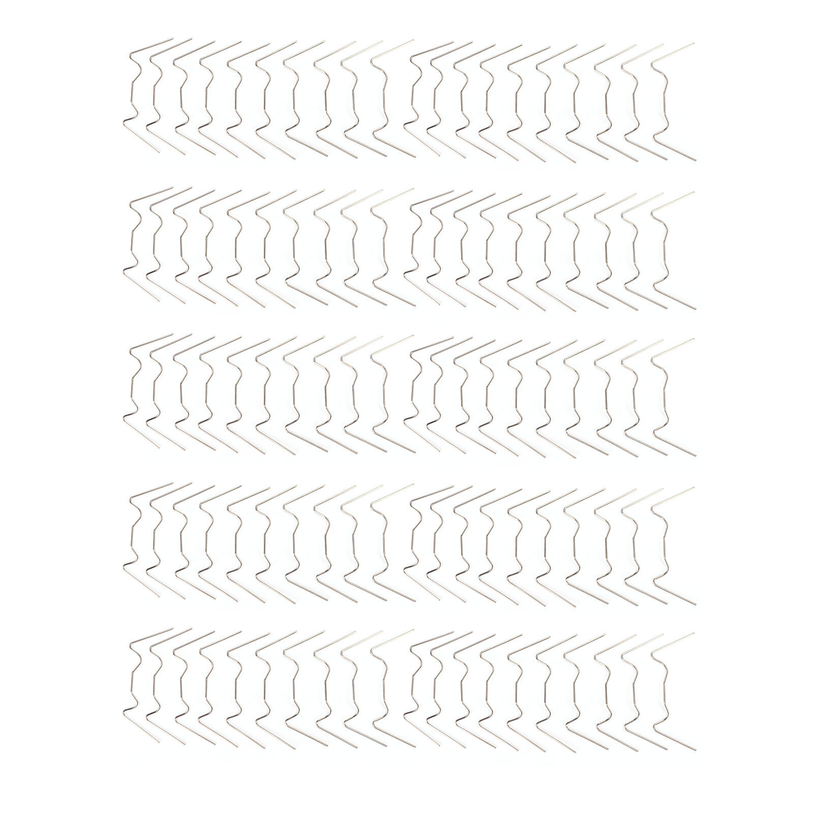 100 шт. зажимов для остекления теплиц типа W, нержавеющая сталь, зажимы для проволоки типа W, сменные зажимы для крепления стекла, садовый инструмент