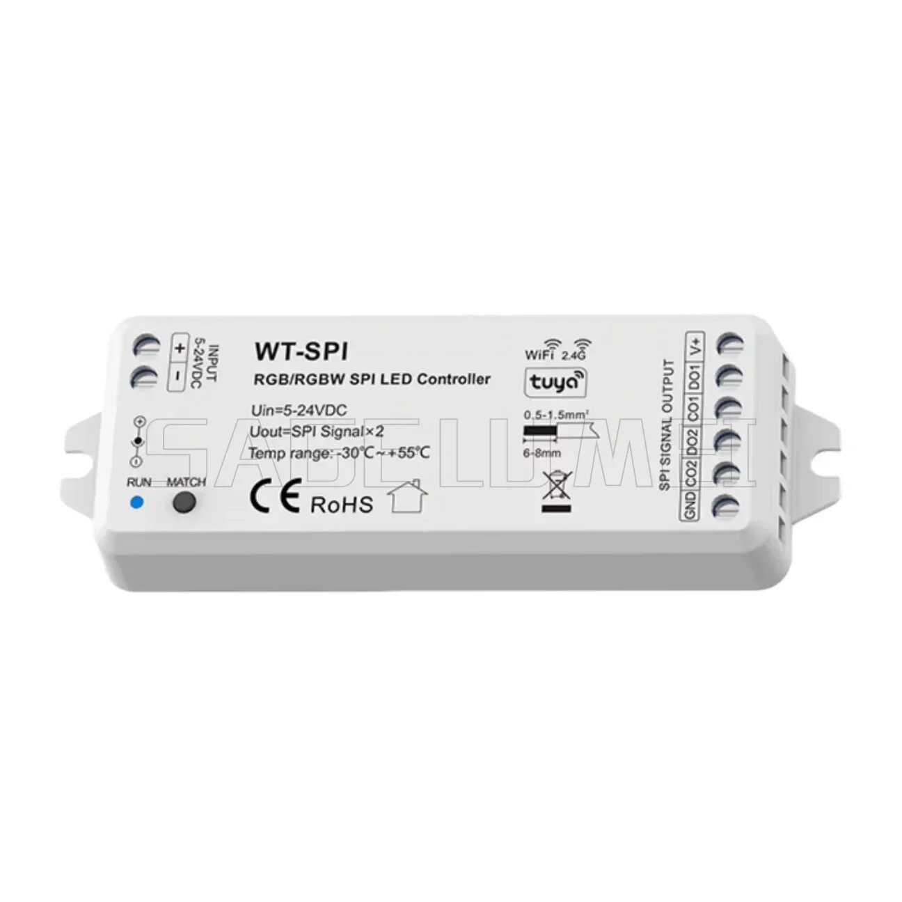LS RGB-контроллер для светодиодных лент WT-SPI ( WiFi )