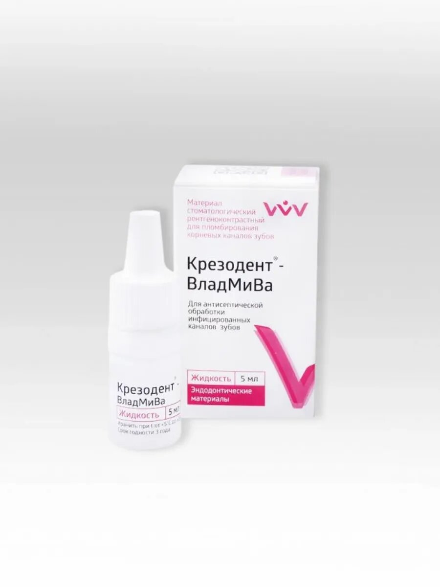 Крезодент - жидкость антисептик, 5 мл.