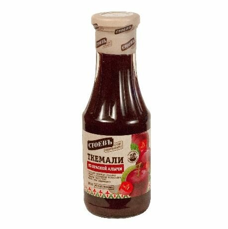 Стоевъ Соус Ткемали Классический красный, 320г, 1 штука