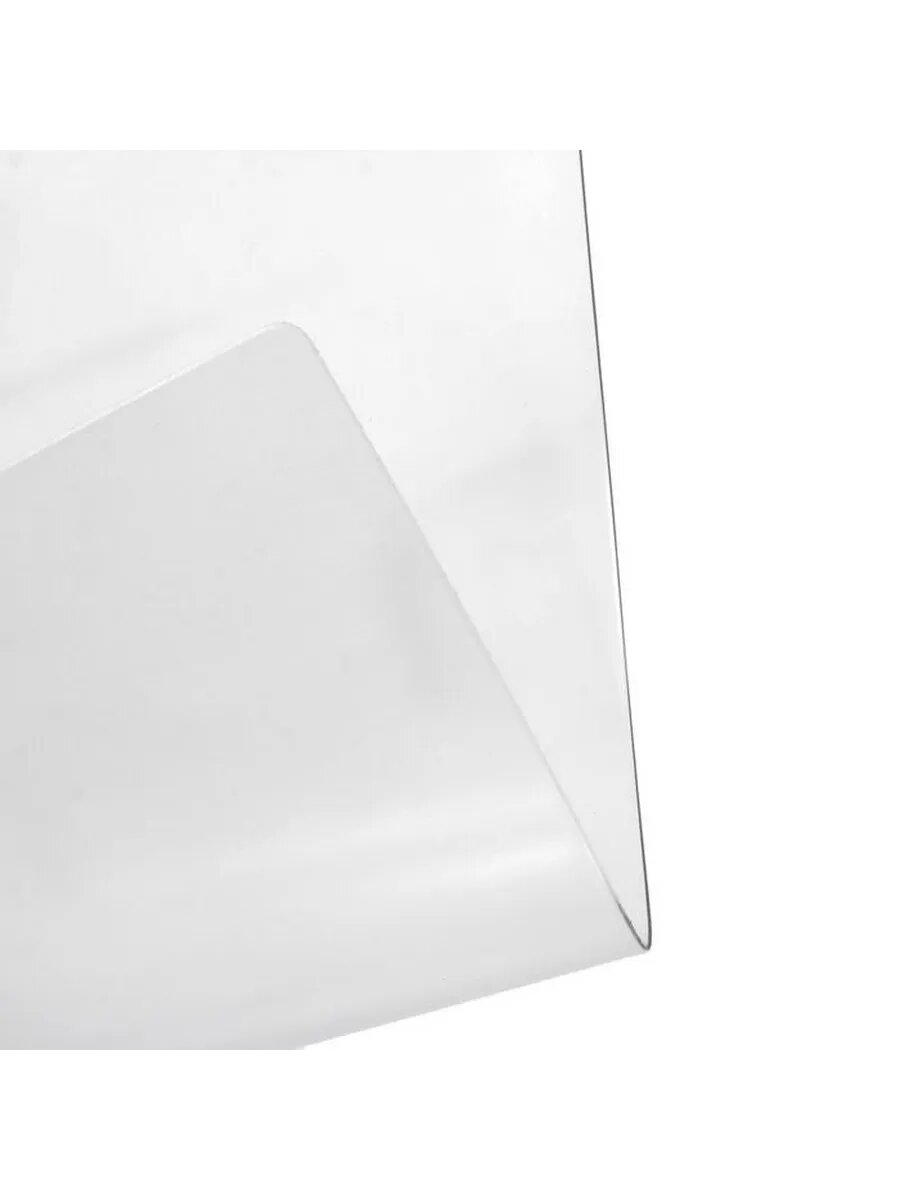 Прозрачная офисная накладка для стола 48x65 см