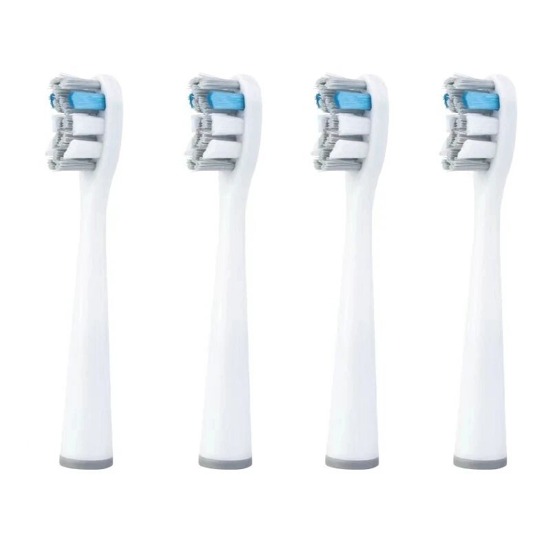 Сменные вакуумные насадки для электрической зубной щетки Usmile 4 шт. разноцветный